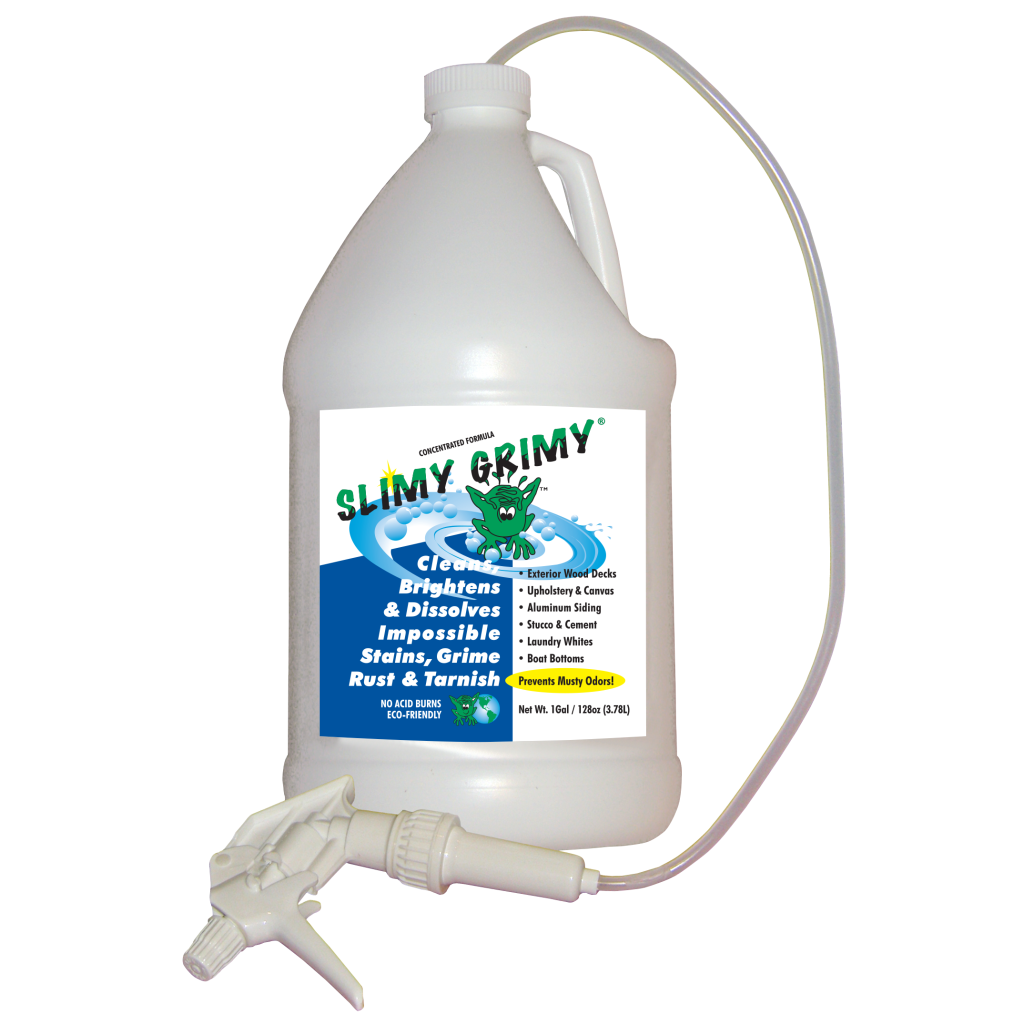 Slimy Grimy Liquid (1) 1 gal. Liquid w/remote sprayer - Slimy Grimy